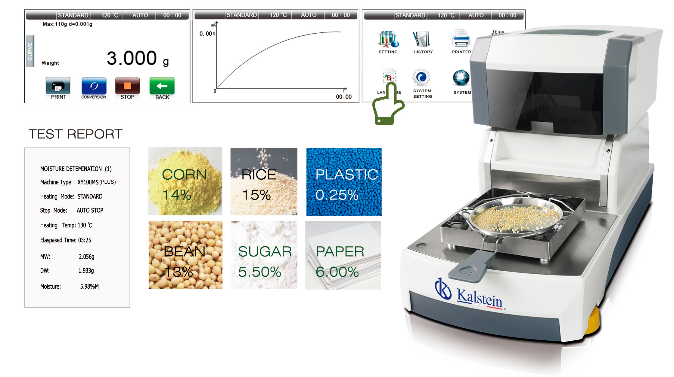 Moisture Analyzer - Kalstein