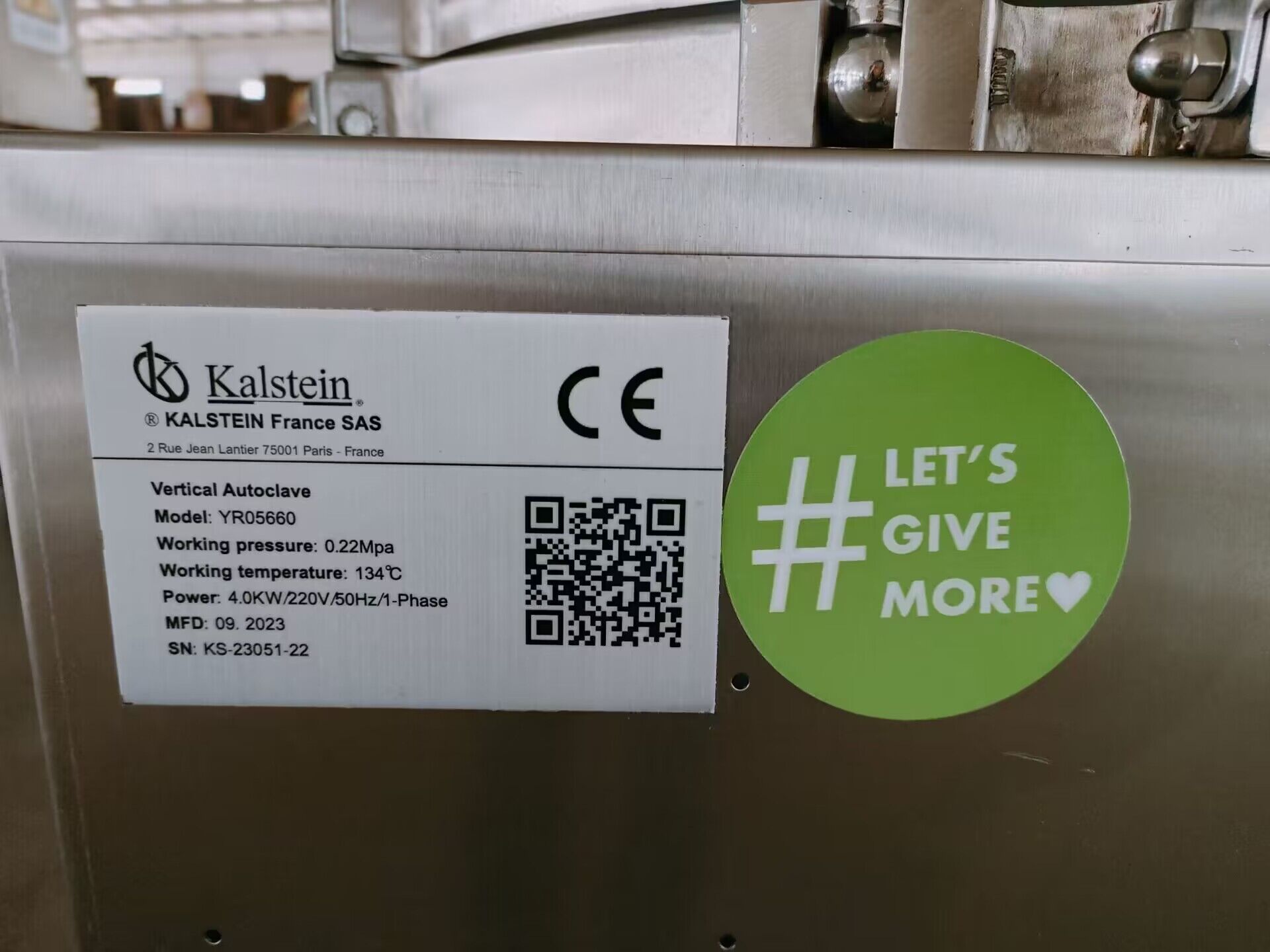 Thank you for contacting us – Kalstein