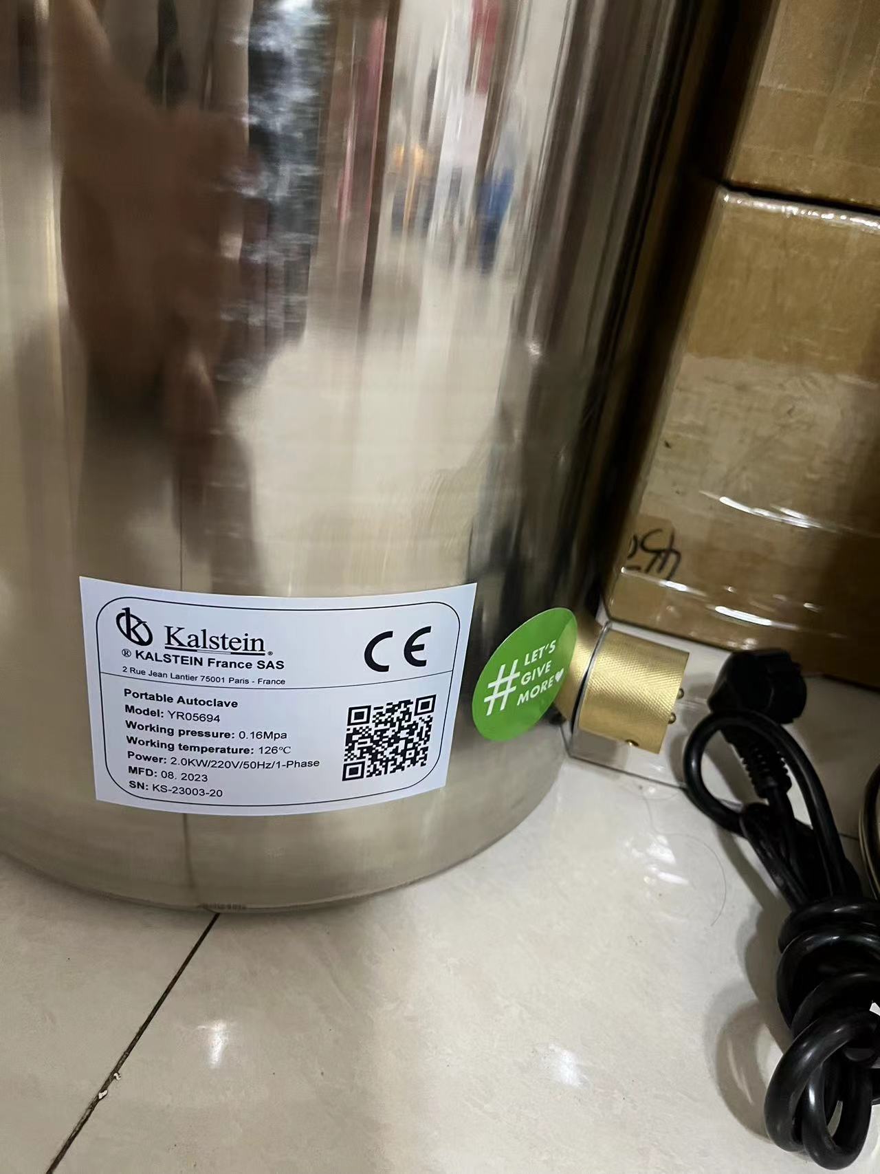 Thank you for contacting us – Kalstein